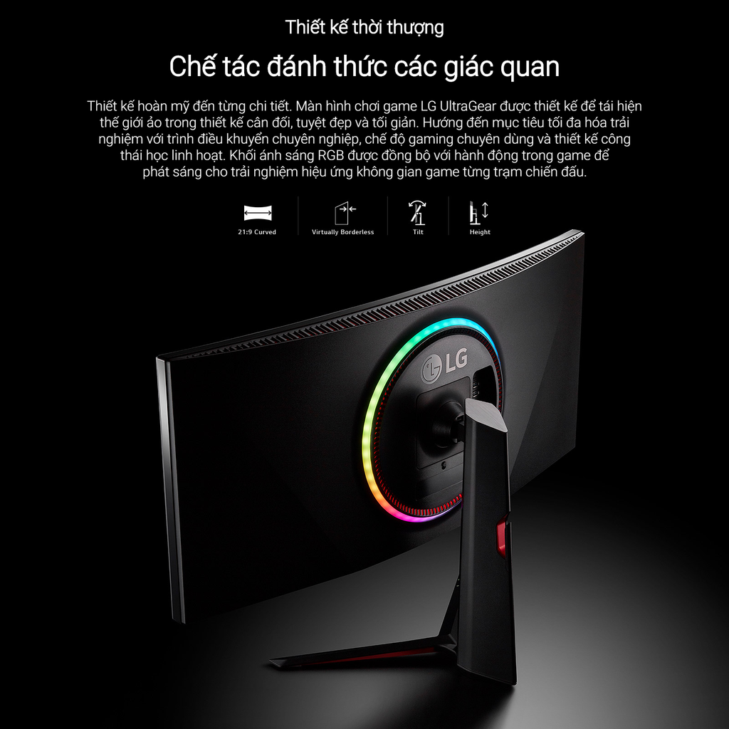 Màn Hình LG 38GN950-B UltraGear 38" Cong Nano IPS 1ms 144Hz WQHD