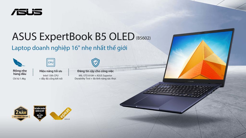 Laptop ASUS ExpertBook B5 B5602CVA-L20164W