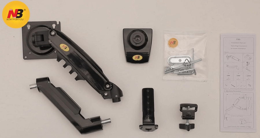 Giá treo màn hình máy tính North Bayou NB-F80