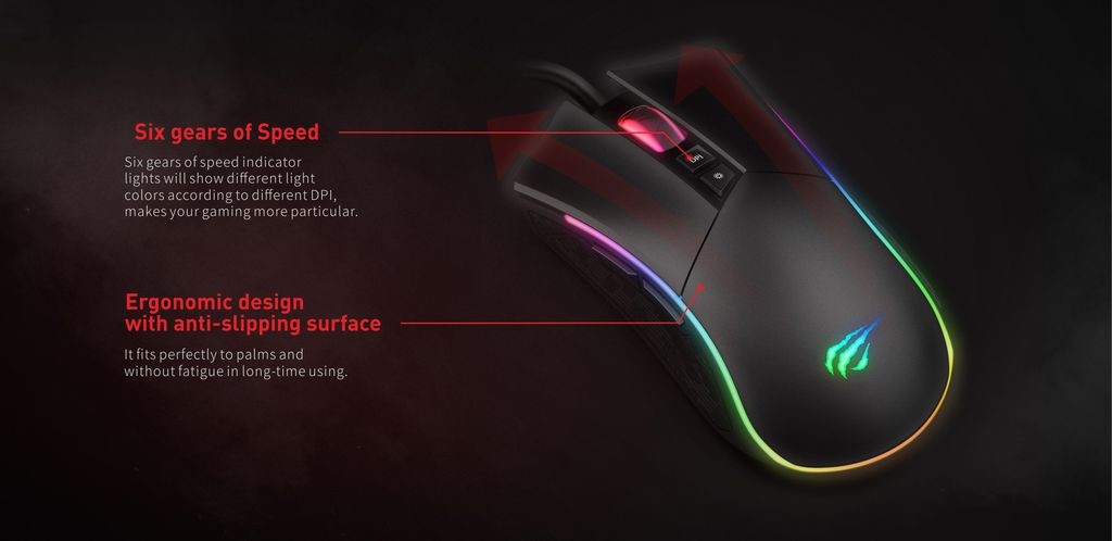 Chuột Havit MS1001S RGB Gaming