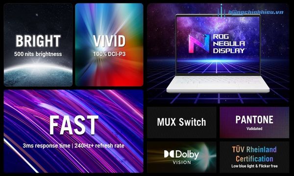 ROG Nebula Display và ROG Intelligent Cooling là gì