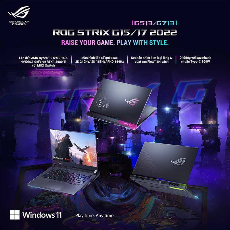 Laptop ASUS ROG Strix G15 G513RW-HQ152W