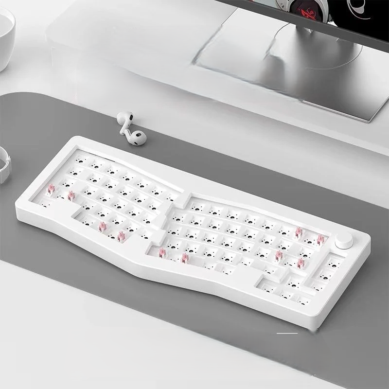 Bàn Phím Cơ Monka Alice 67 Pro - A-Silver