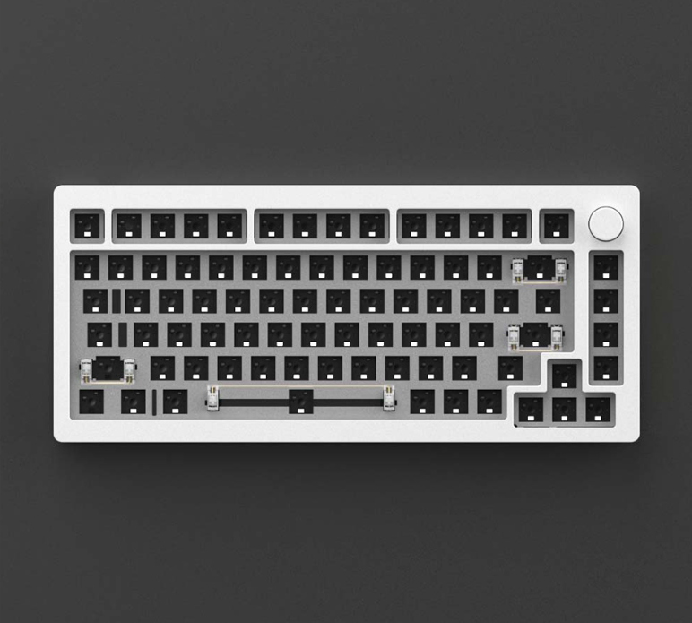 Bộ Kit Bàn Phím Cơ Akko Monsgeek M1 Qmk Trắng