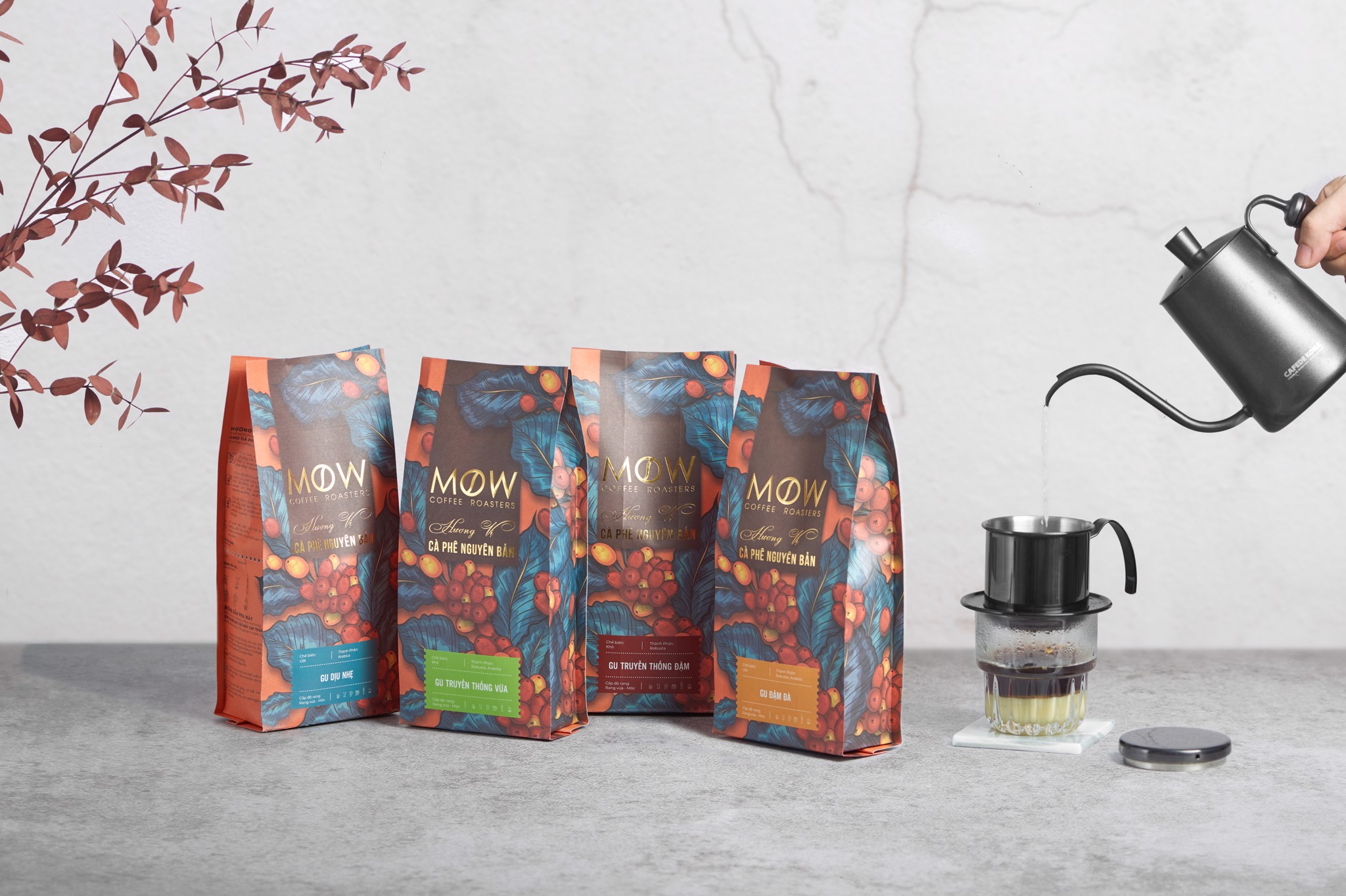 Cách pha cà phê phin chuẩn – MOW COFFEE