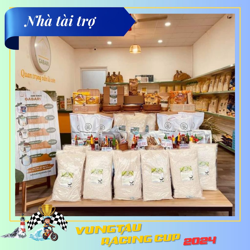 Gạo Sạch Gabari đồng hành cùng VungTau Racing Cup 2024
