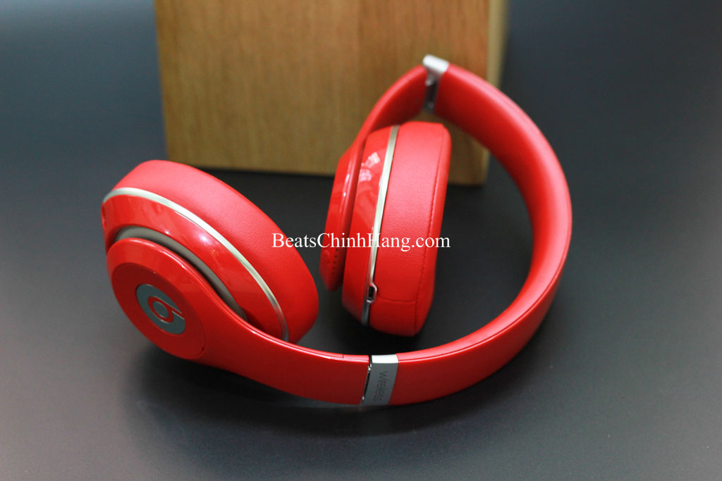 Tai phone Beats Studio 2 Wireless chính hãng Red Nobox