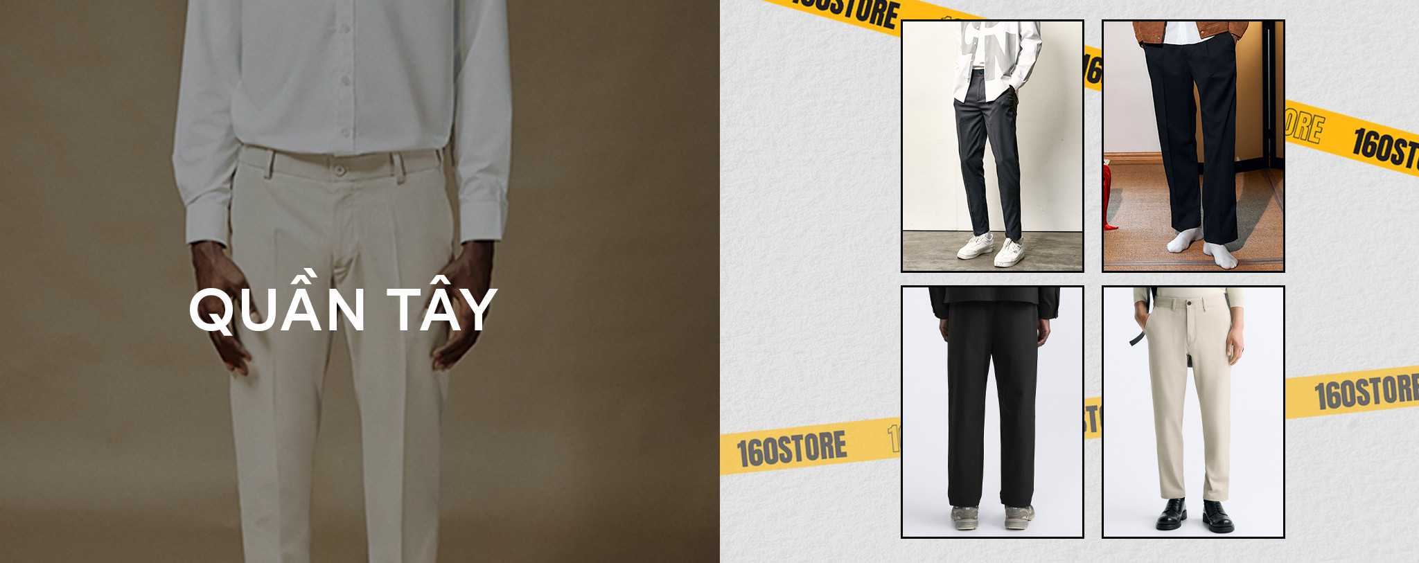 99+ Mẫu Quần Tây Nam Cao Cấp, Đủ Kiểu, Đủ Màu - 160STORE