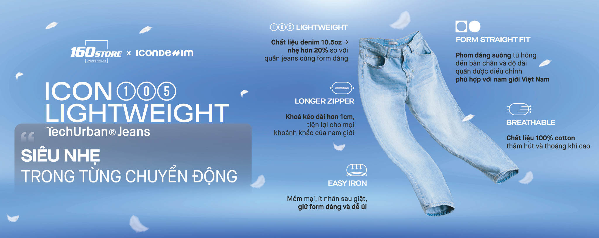 TechUrban® Jeans - ICON105 Lightweight™