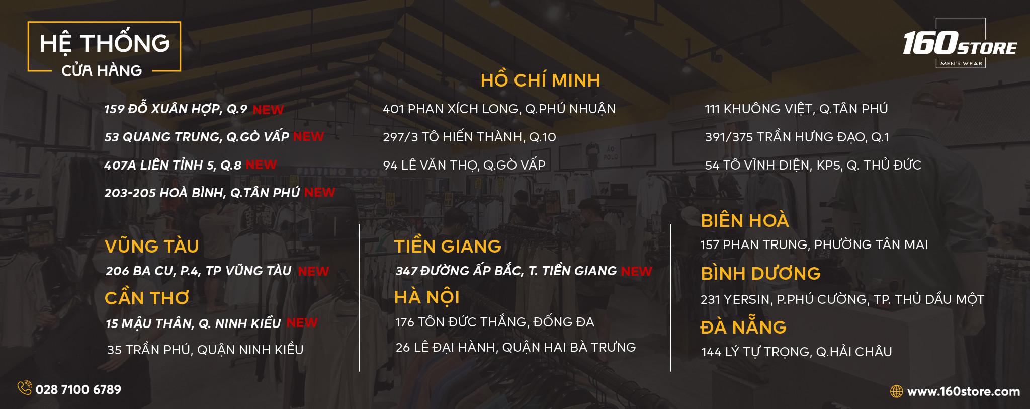 Tất cả sản phẩm 160STORE