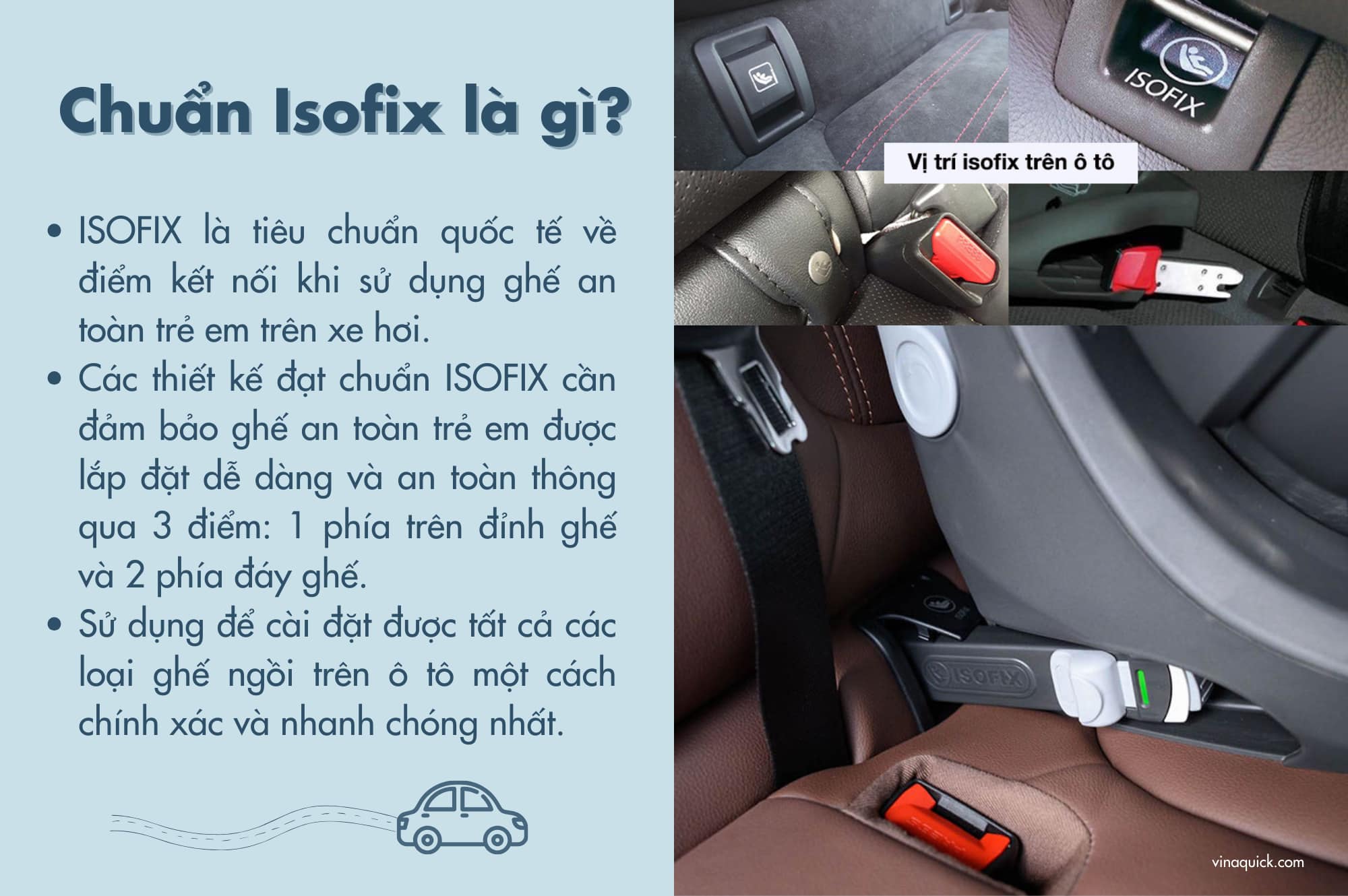 Tiêu chuẩn ISOFIX của ghế ngồi ô tô cho bé và cách nhận biết – Shop ...