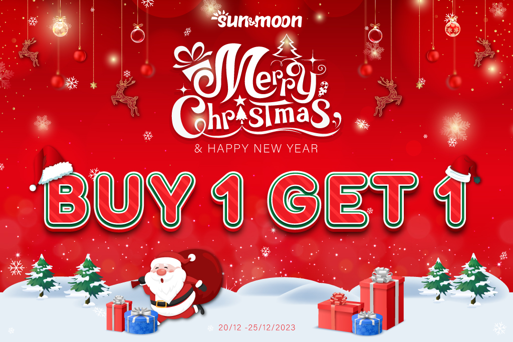 Merry Christmas & Happy New Year - Sun&moon MUA 1 TẶNG 1 – SUN & MOON