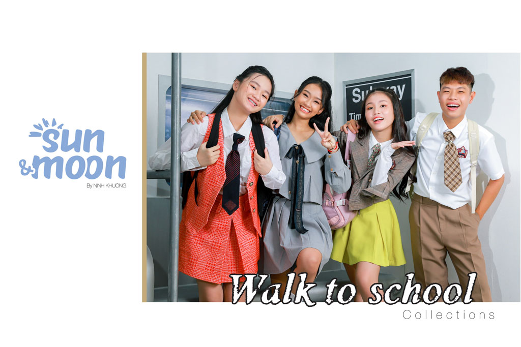 BST Walk To School - Sun & Moon gây ấn tượng mạnh tại Teen Models 2022 ...