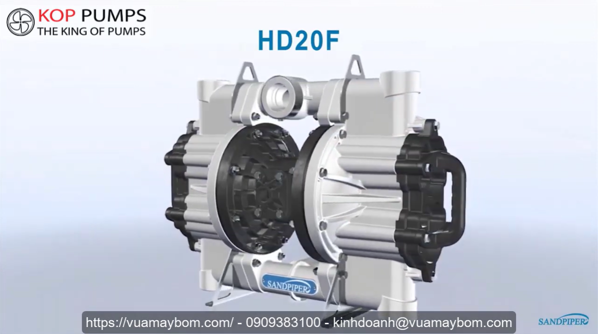 Sandpiper 2inch Non Metallic Flap Valve Pump – Vua Máy Bơm