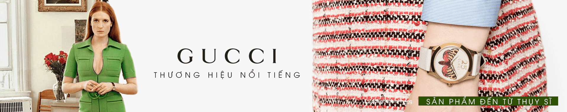 Đồng hồ pin gucci
