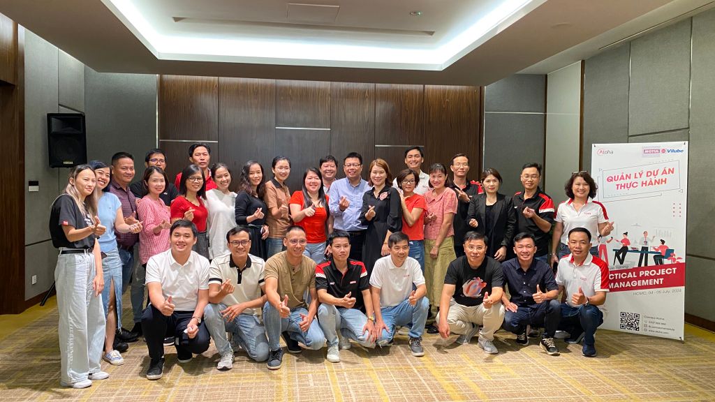 Khóa đào tạo Quản lý dự án thực hành tại Vilube – Atoha