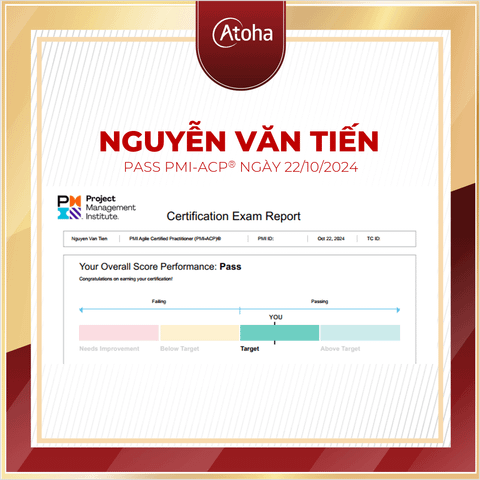 Viện Quản lý dự án ATOHA (Học Online, Offline, In-house) – Atoha