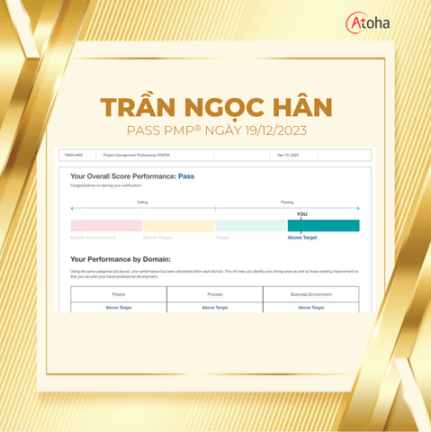 Viện Quản lý dự án ATOHA (Học Online, Offline, In-house) – Atoha