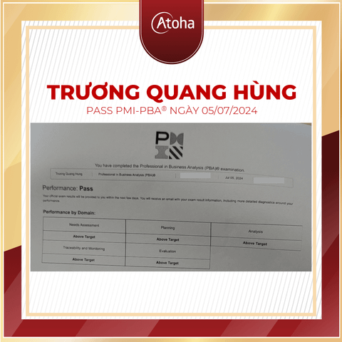 Viện Quản lý dự án ATOHA (Học Online, Offline, In-house) – Atoha