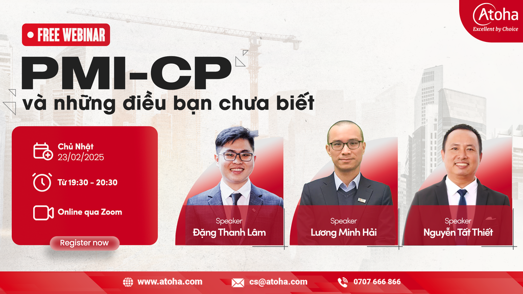 Sự kiện "PMI-CP và những điều bạn chưa biết" – Atoha