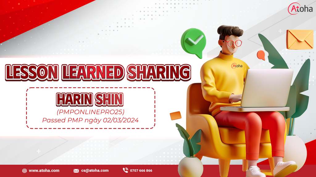 Kinh nghiệm thi PMP - Harin Shin (PMPONLINEPRO25) – Atoha