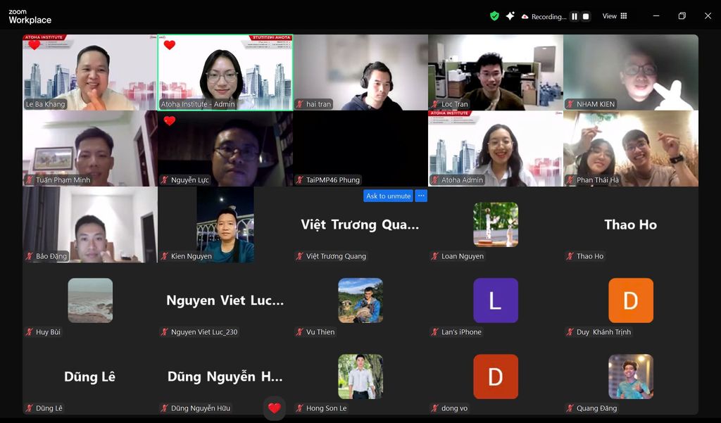 Sự kiện "PMP Lessons learned sharing" - Lê Bá Khang – Atoha