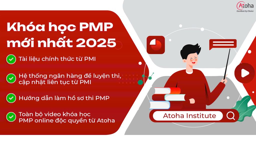 Khóa học PMP mới nhất 2025 – Atoha