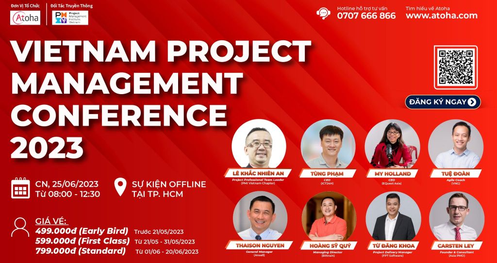 VIETNAM PROJECT MANAGEMENT CONFERENCE 2023 – Atoha