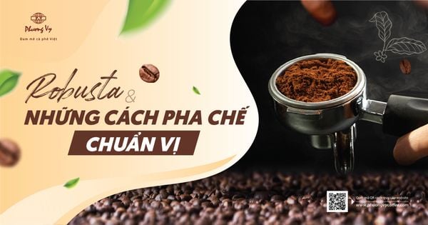 Cách pha chế cà phê Robusta rang mộc ngon nhất