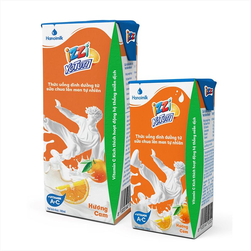 THÔNG TIN CÔNG BỐ SẢN PHẨM: IZZI YOTUTI HƯƠNG CAM – Hanoimilk