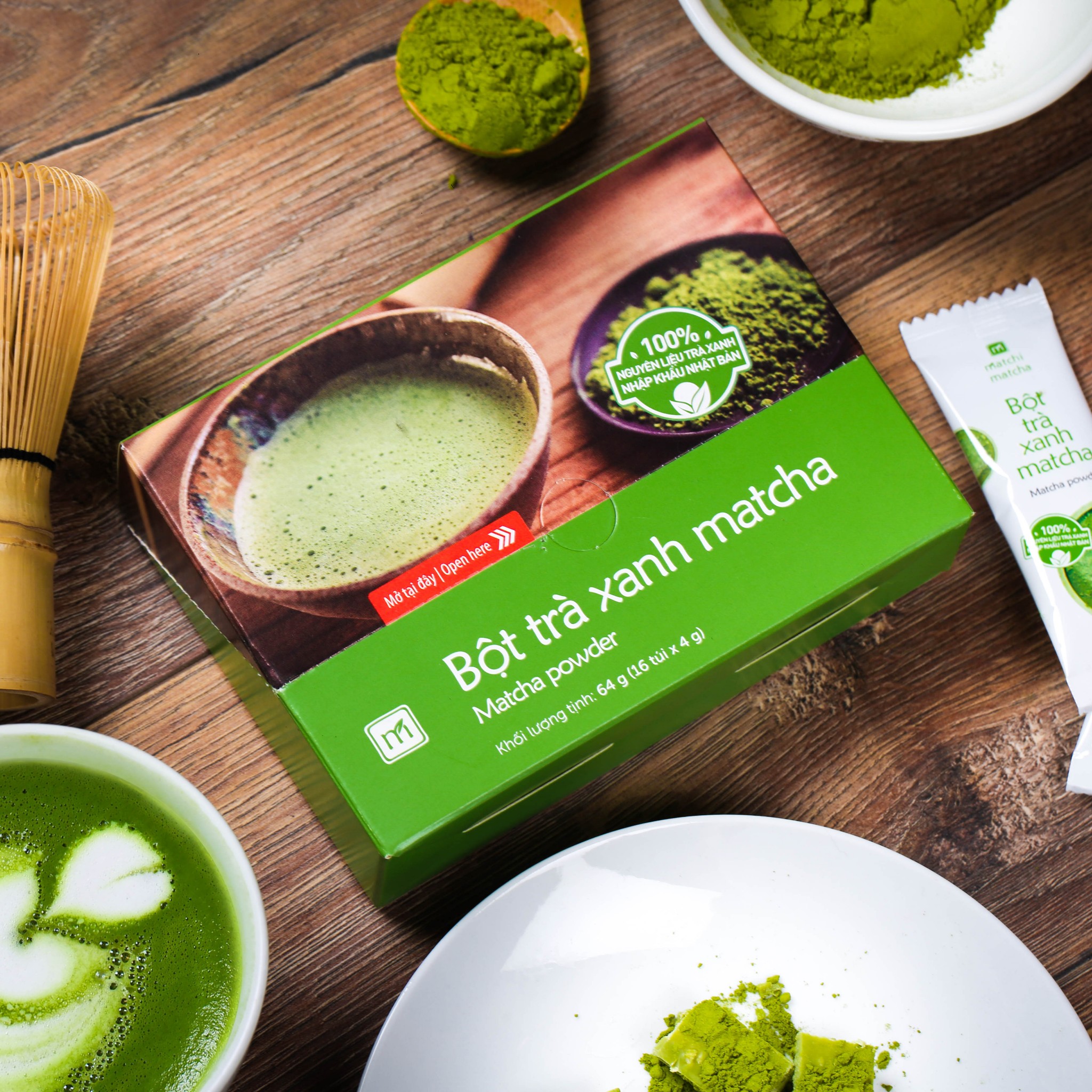 Giảm cân nhàn tênh với bột matcha Nhật Bản – Matchi Matcha