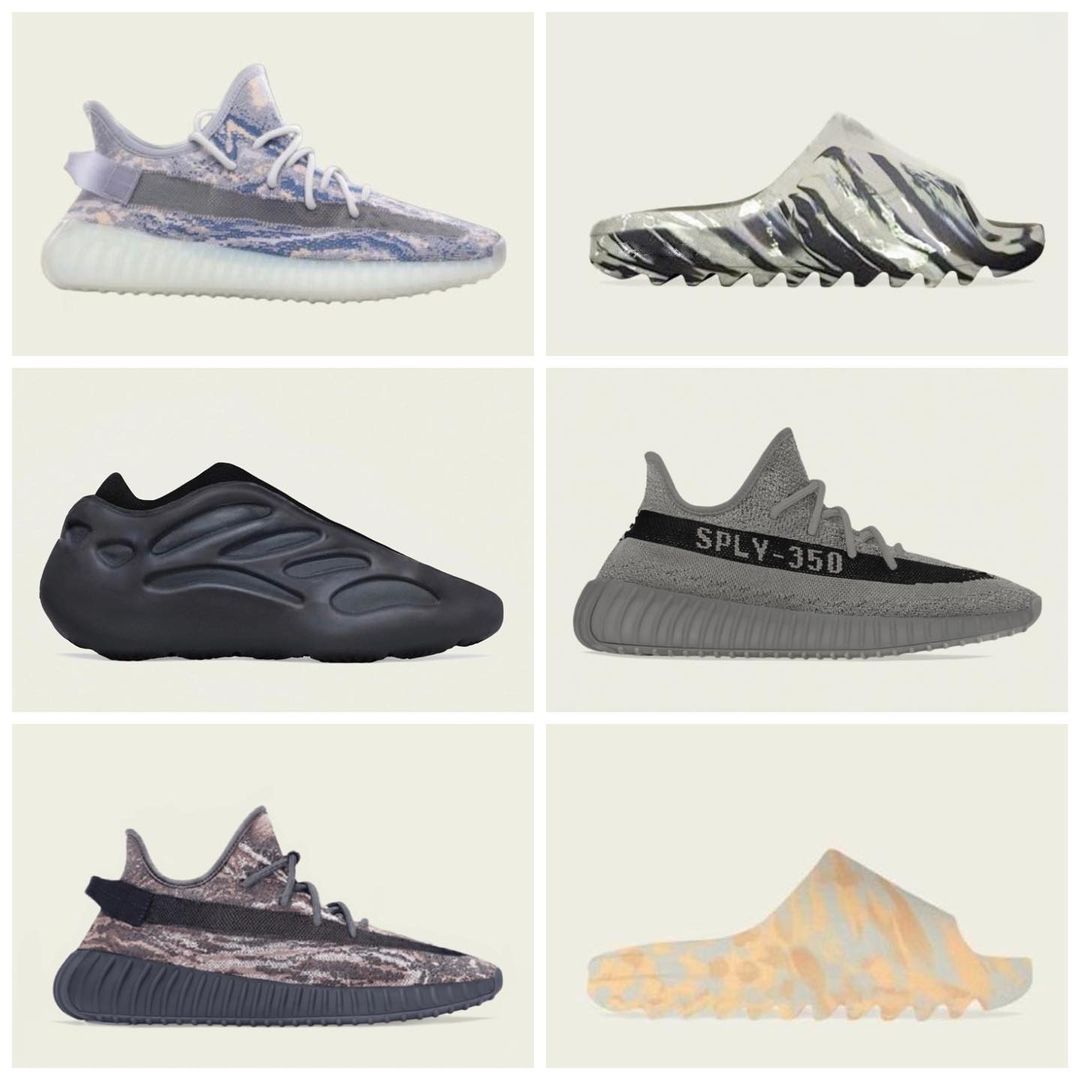 Điểm qua những mẫu dép sắp phát hành và những phiên bản rò rỉ của Yeezy ...