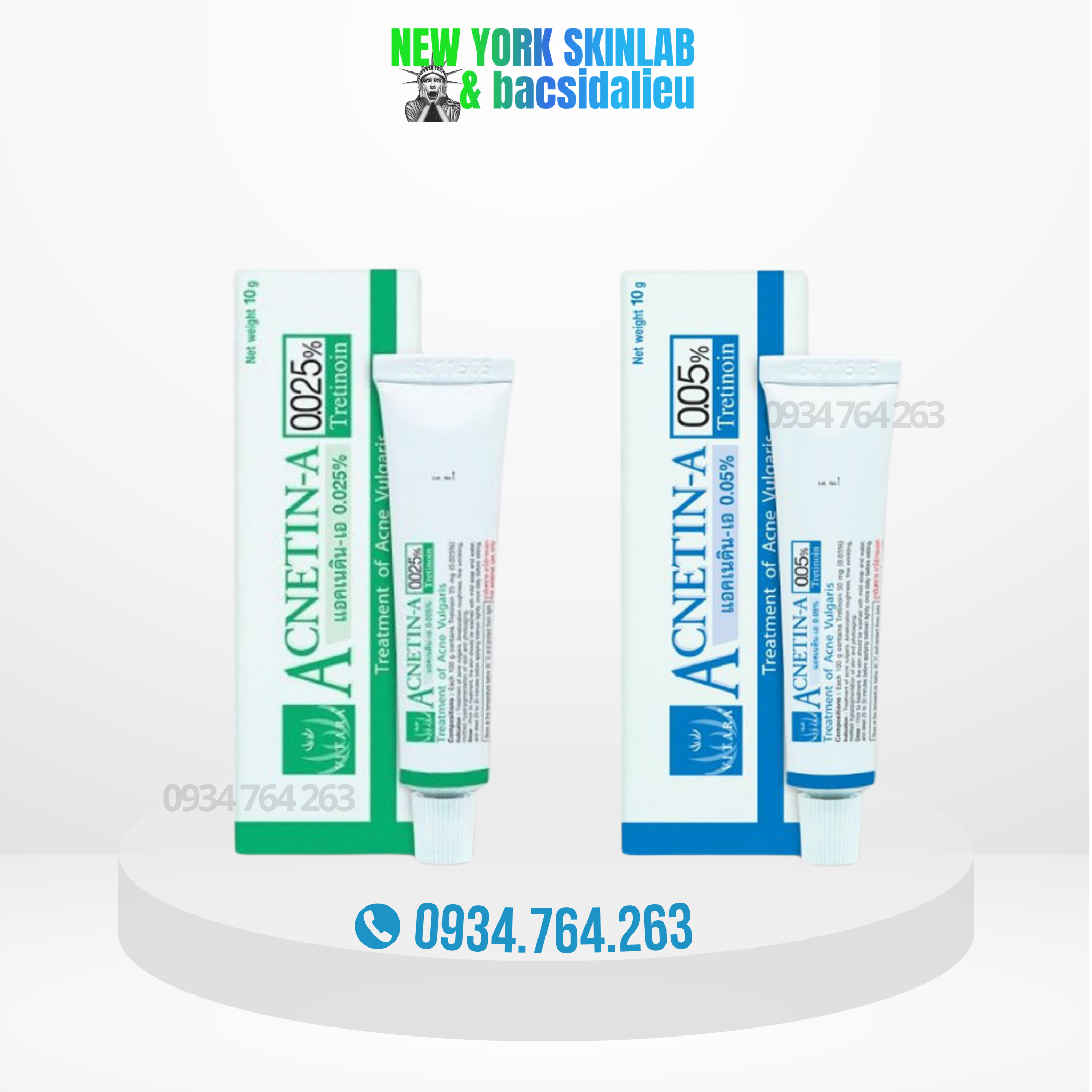 Cách sử dụng Acnetin-A Tretinoin 0.025% / 0.05% trị mụn hiệu quả – New ...