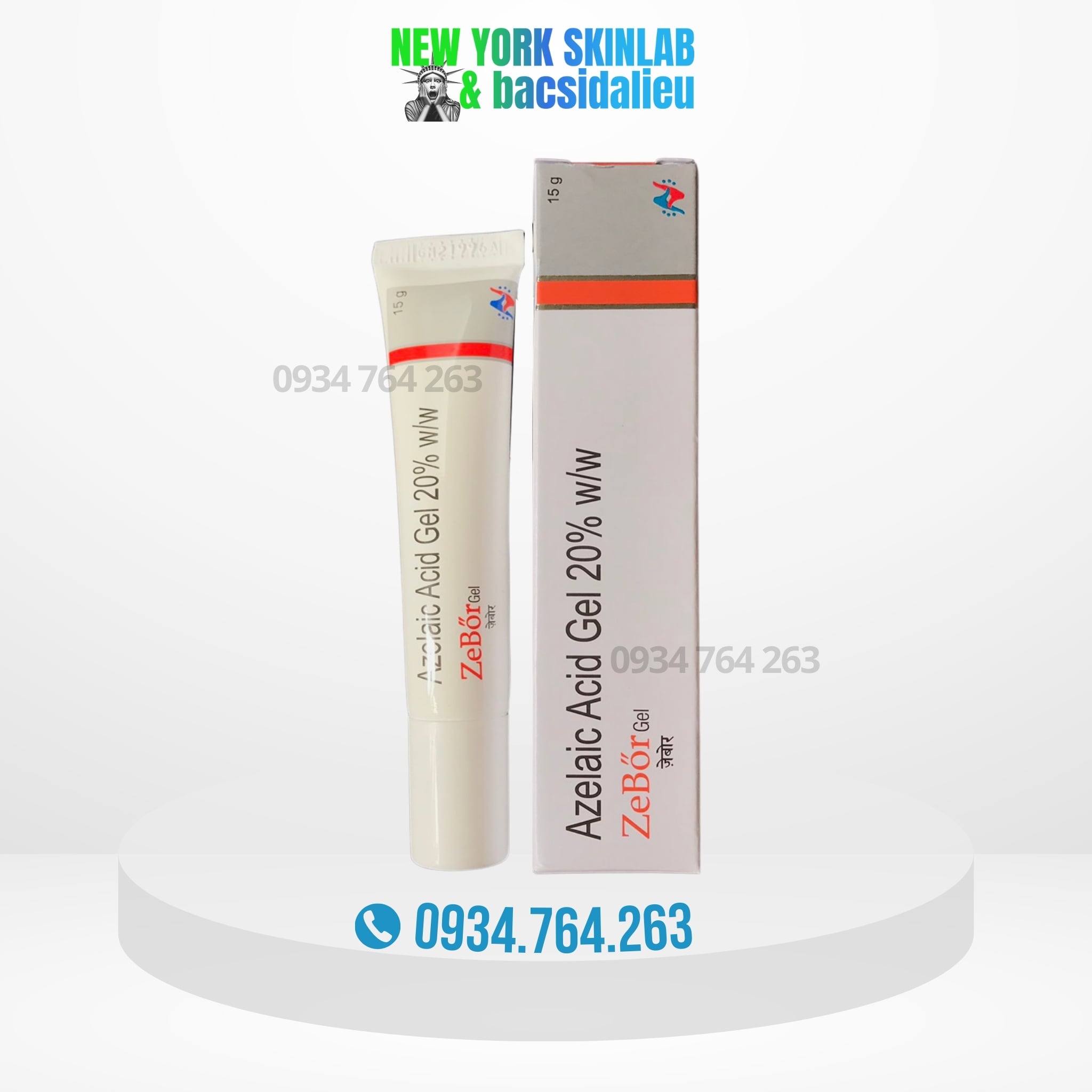 Cách sử dụng Zebor Gel 20% – Giảm mụn, mờ thâm hiệu quả – New York ...
