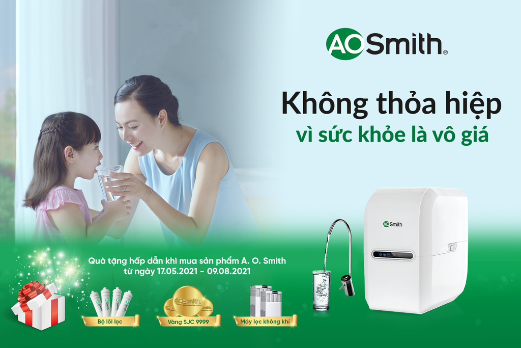 CTKM hè 2021 – A. O. Smith Việt Nam