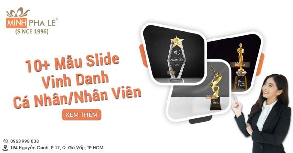 10+ Mẫu Slide Vinh Danh Cá Nhân/Nhân Viên Xuất Sắc Đẹp 2023
