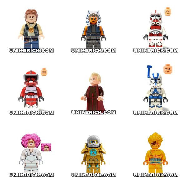 Nhận đặt hàng/ order minifigures LEGO độc lạ, riêng lẻ, mẫu mới nhất h ...