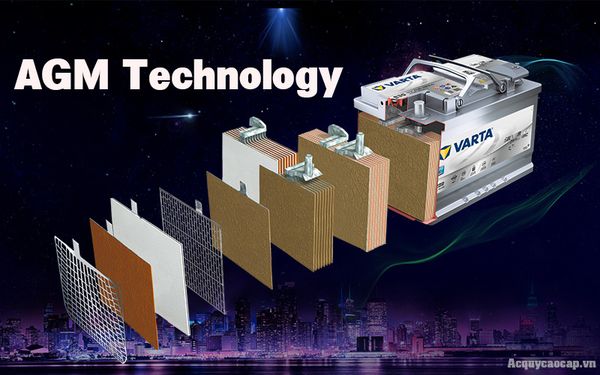 Công nghệ AGM - Absorbent Glass Mat Technology Batteries | Acquycaocap