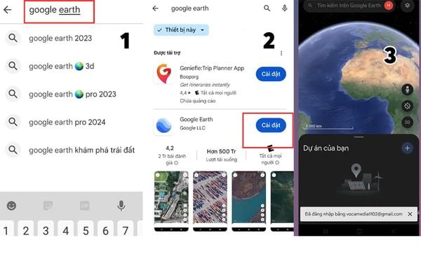 Hướng Dẫn Sử Dụng Google Earth Studio Năm 2025