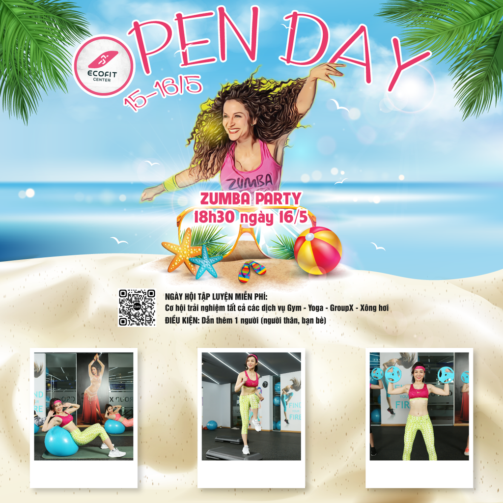 OPEN DAY 2022: MỞ CỬA TẬP LUYỆN MIỄN PHÍ DỊCH VỤ GYM - YOGA- GROUP X ...