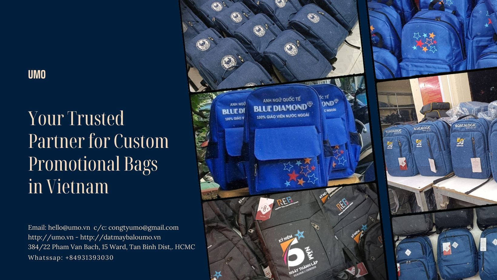 Your Trusted Partner for Custom Promotional Bags in Vietnam – UMO