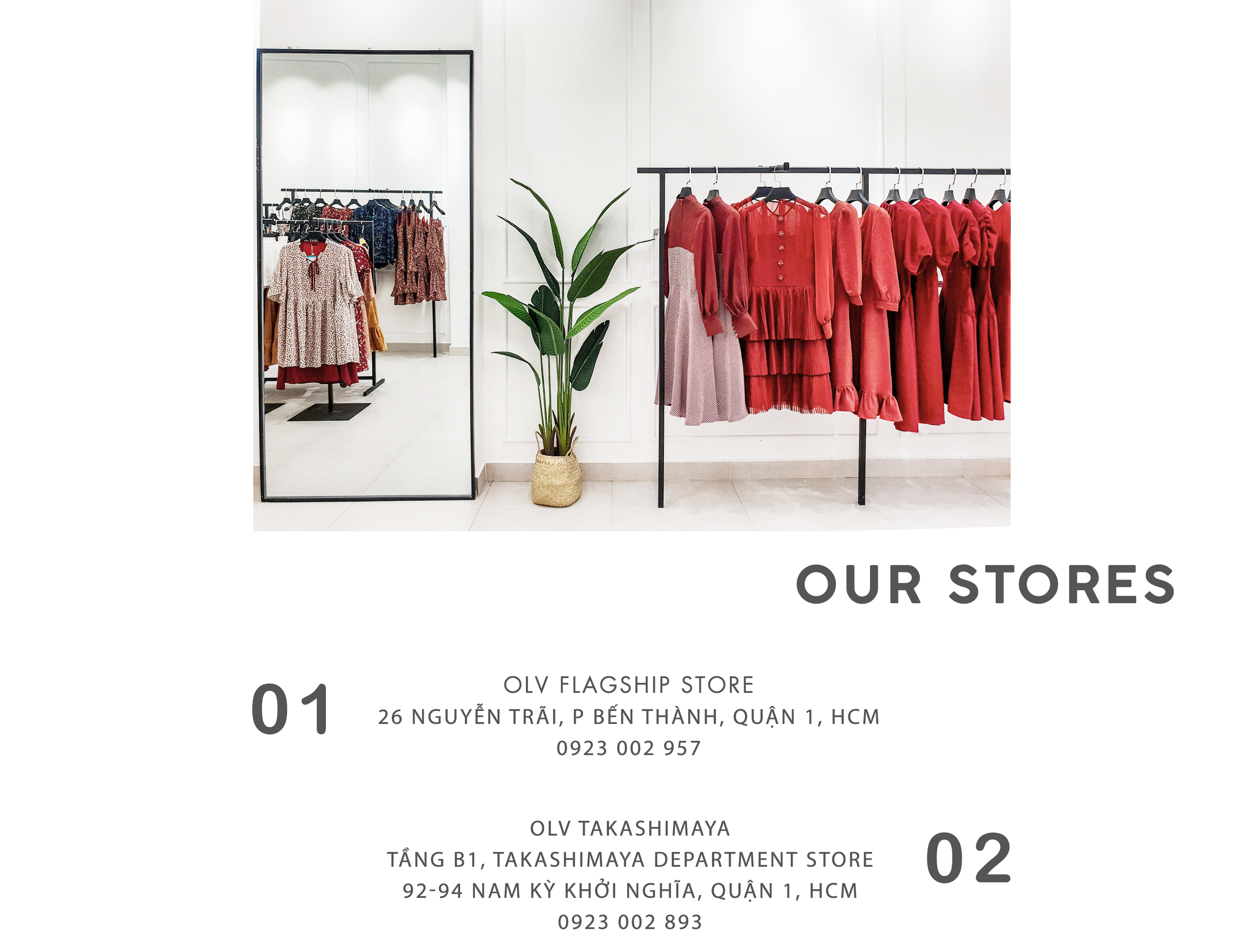 OUR STORES – OLV Boutique