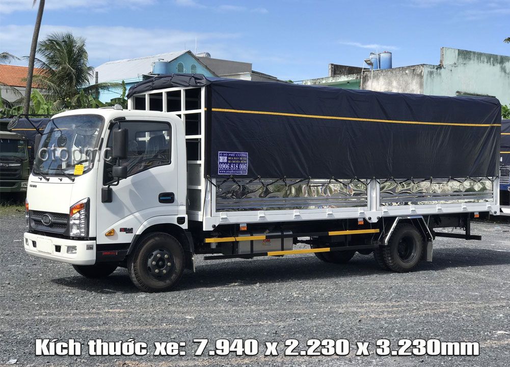 XE TẢI VEAM VT260SL 1.5 TẤN THÙNG DÀI 6M1 – Đại Lý Xe Tải