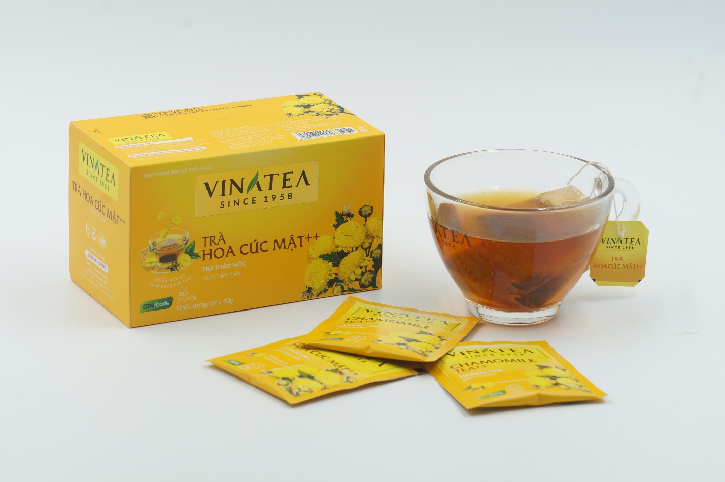 Giới thiệu về Trà hoa cúc mật của Vinatea– Vinatea
