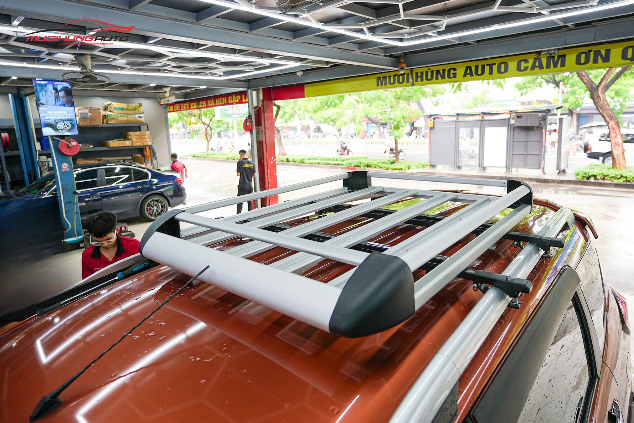 Lắp Baga Mui Yaki 127cm CP-307 Cho Xe Suzuki XL7 - Mười Hùng Auto