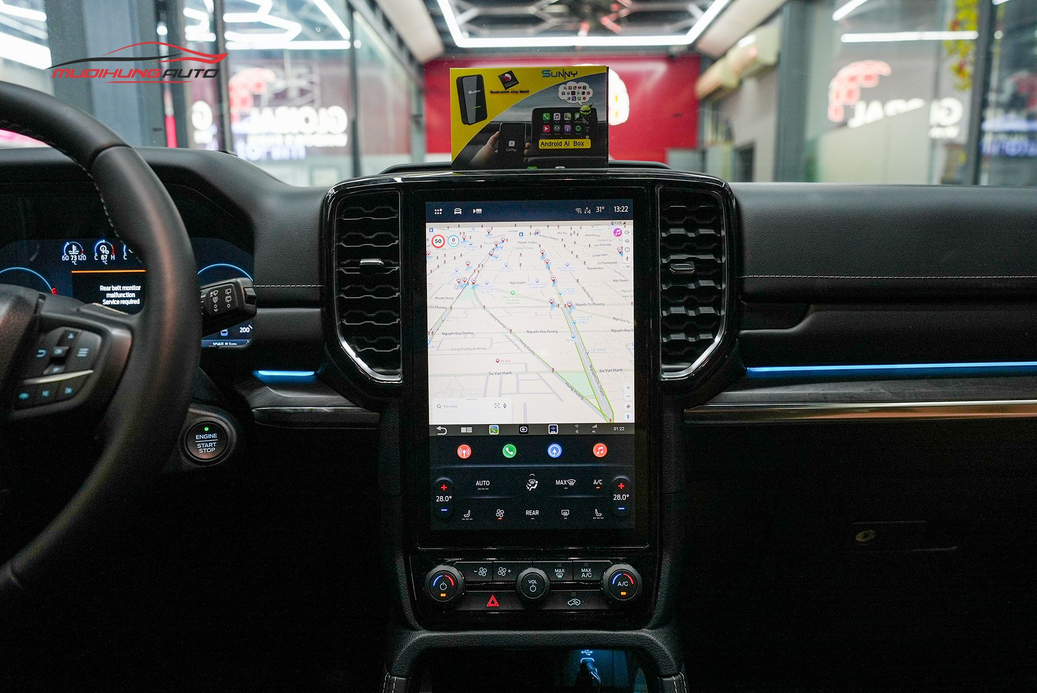 Android Box Sunny X-Live Pro - Mười Hùng Auto