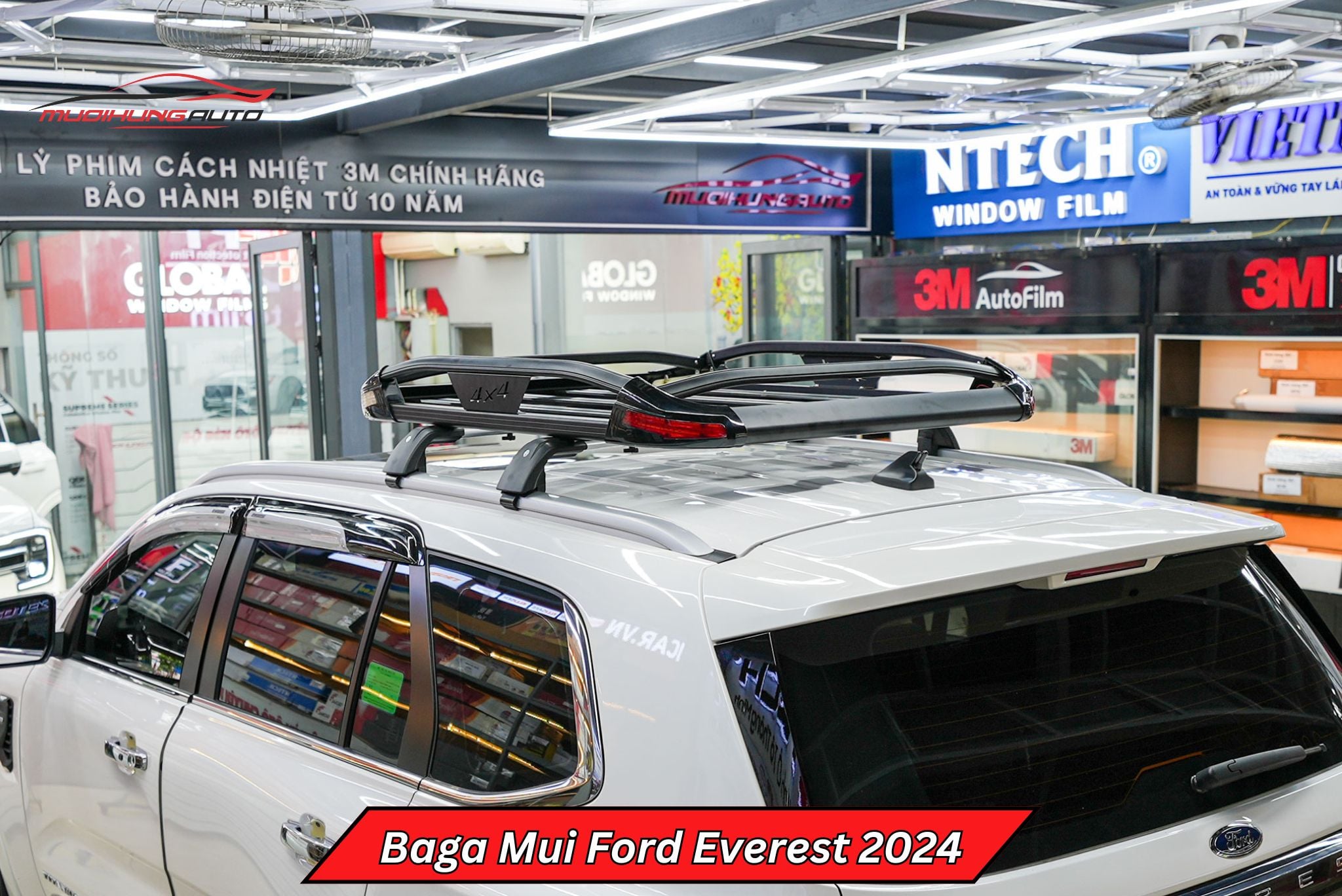 Baga Mui Xe Ford Everest 2024 - Mười Hùng Auto