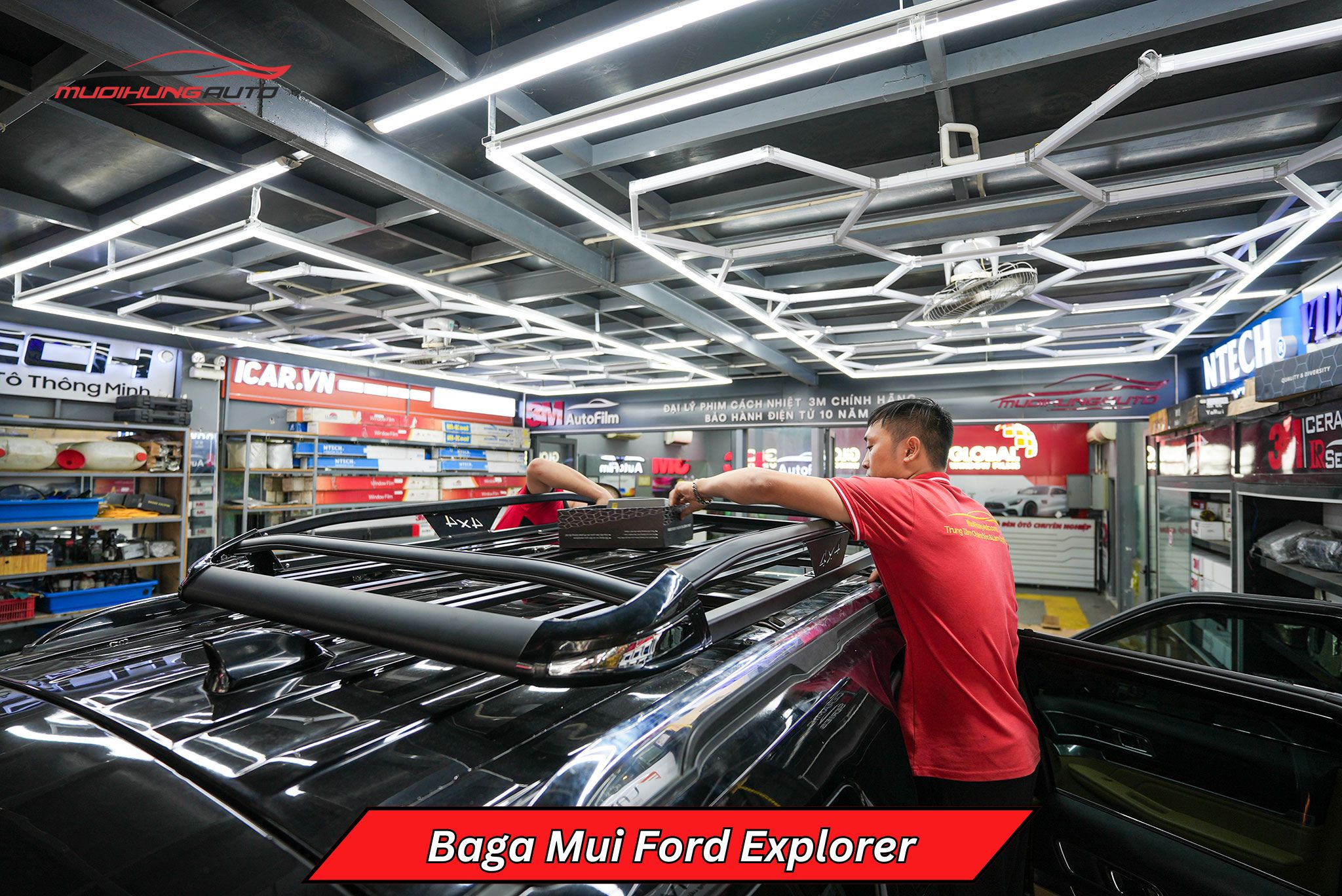 Baga Mui Xe Ford Explorer - Mười Hùng Auto
