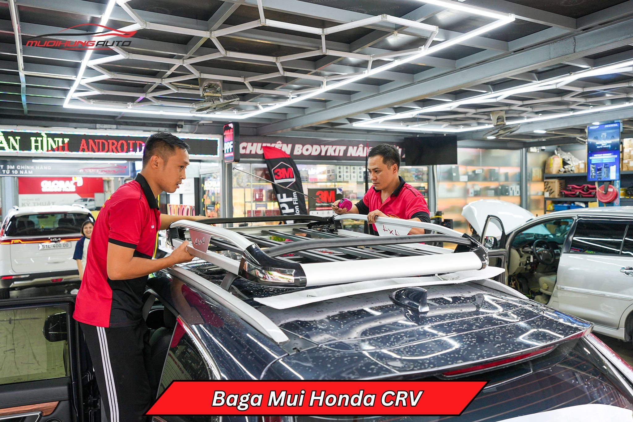 Baga Mui Xe Honda CRV - Mười Hùng Auto