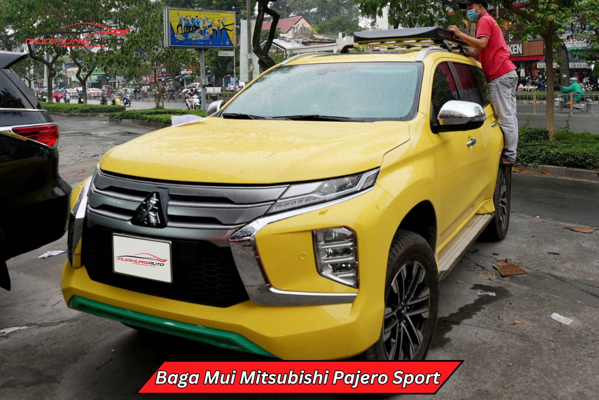 Baga Mui Xe Mitsubishi Pajero Sport - Mười Hùng Auto